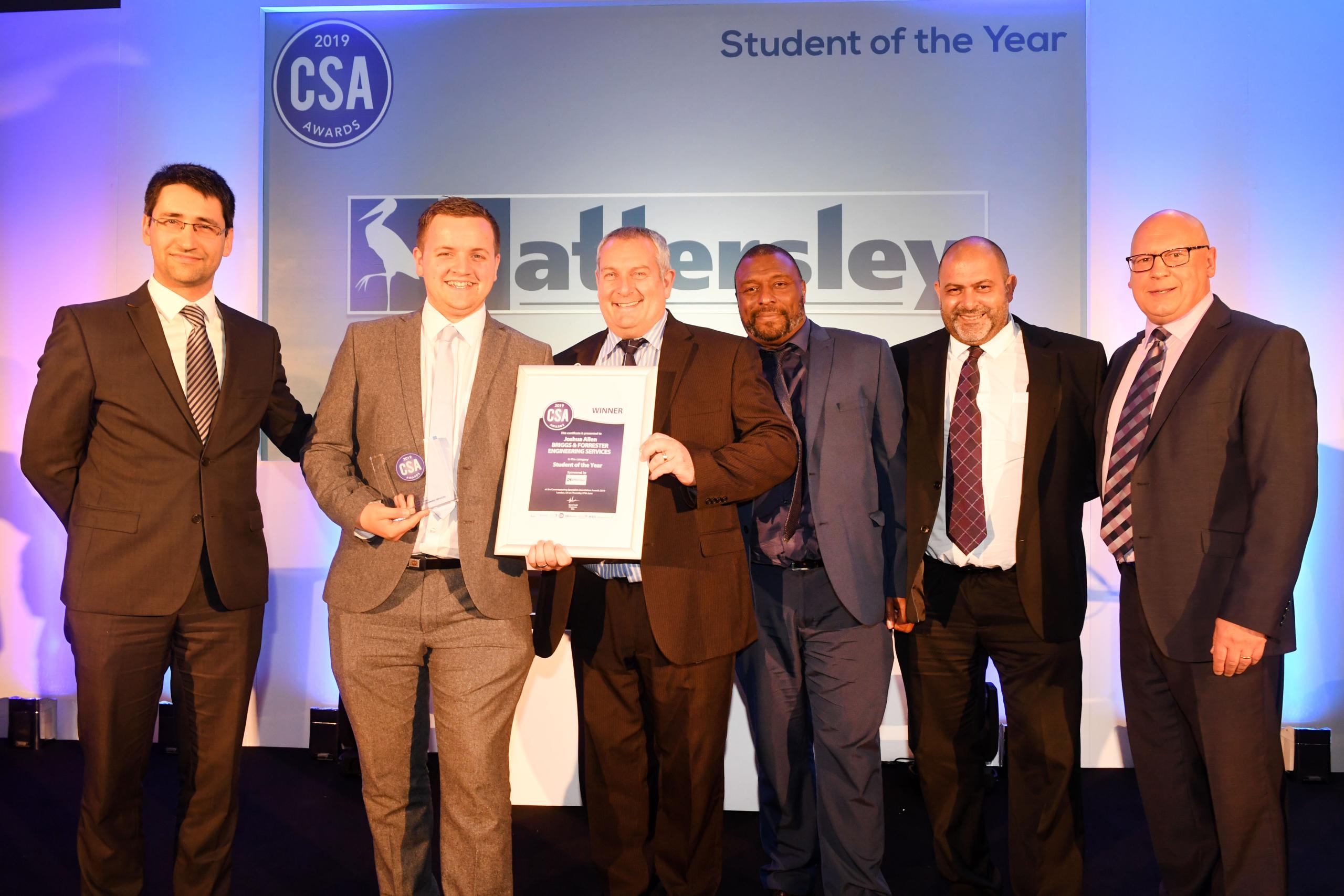 CSA Awards London June 2019 - Hattersley
