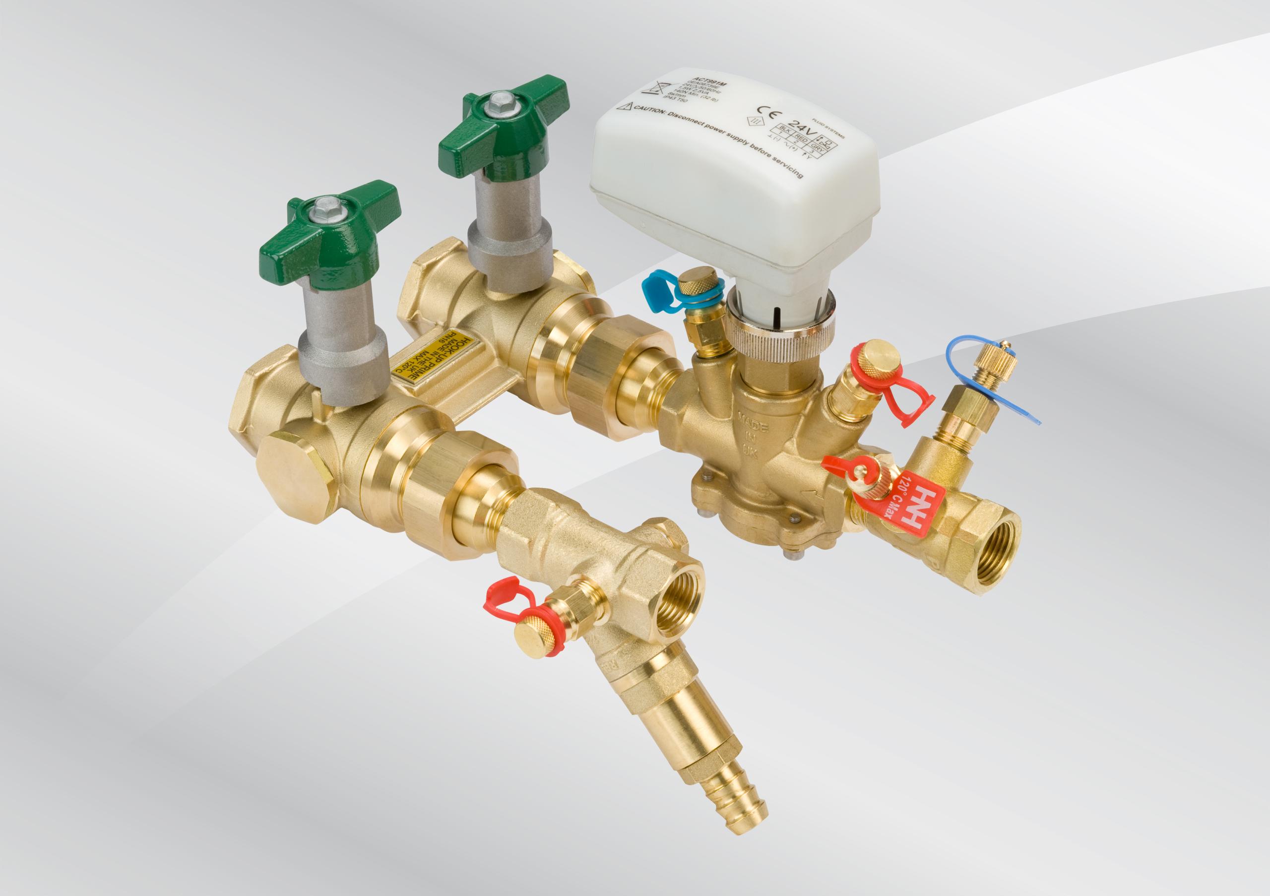 Fig. EP801P & Fig. EP801PF Hook-Up Elite Prime with PICV & Strainer ...