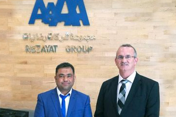 Rezayat Group Logo Hattersley Visit Rezayat's New Offices In Riyadh